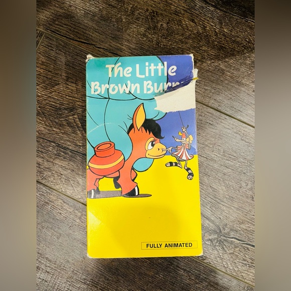 Media | The Little Brown Burro Vintage Animated Christmas Vhs 1977 ...